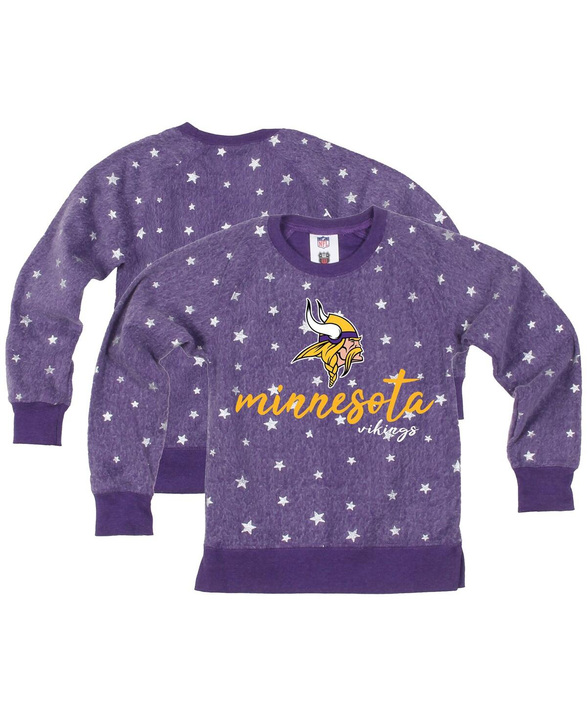 Click here for Wes & Willy Big Girls Purple Minnesota Vikings Shi... prices