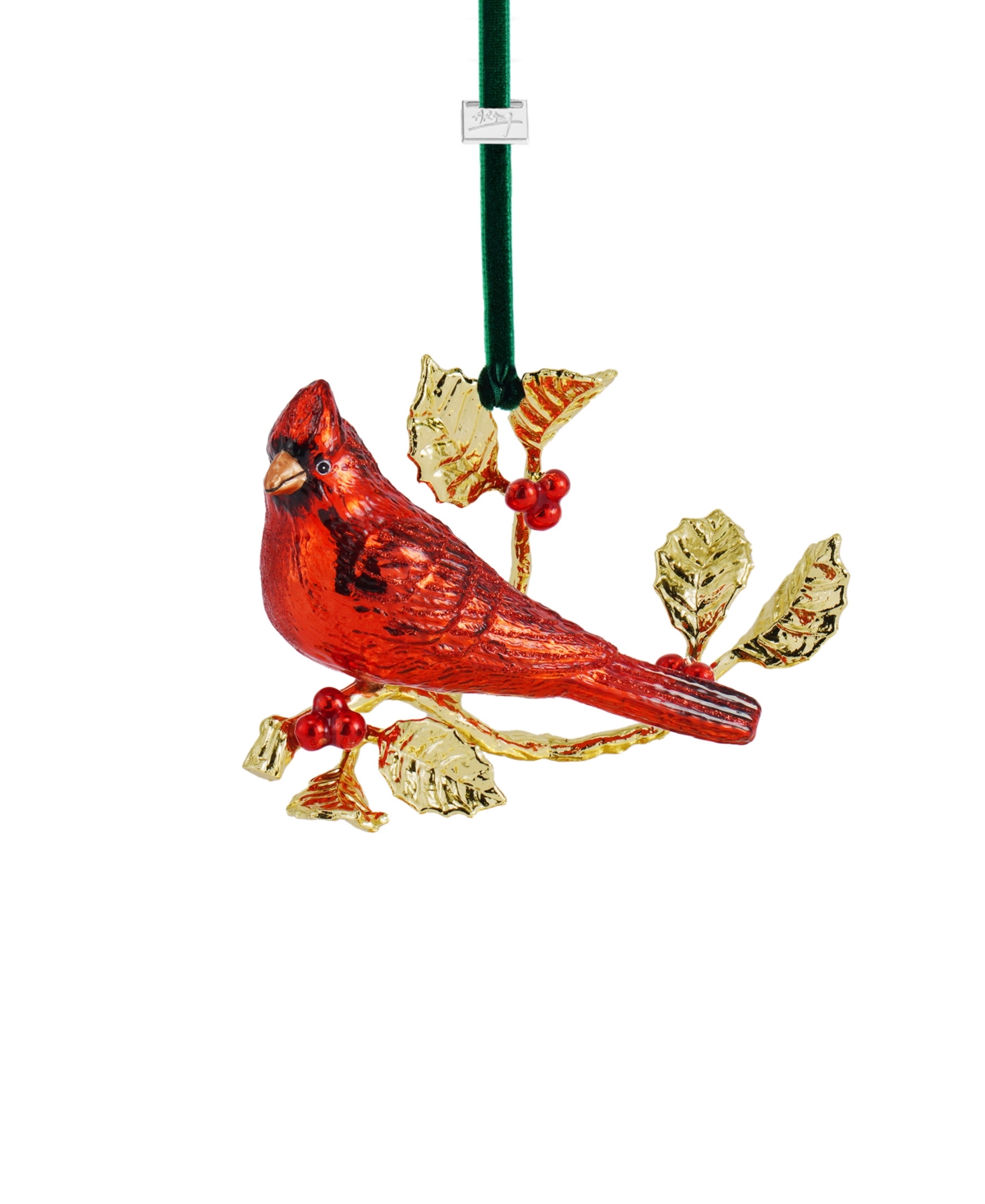 Click here for Michael Aram Cardinal Glass Ornament - Red prices