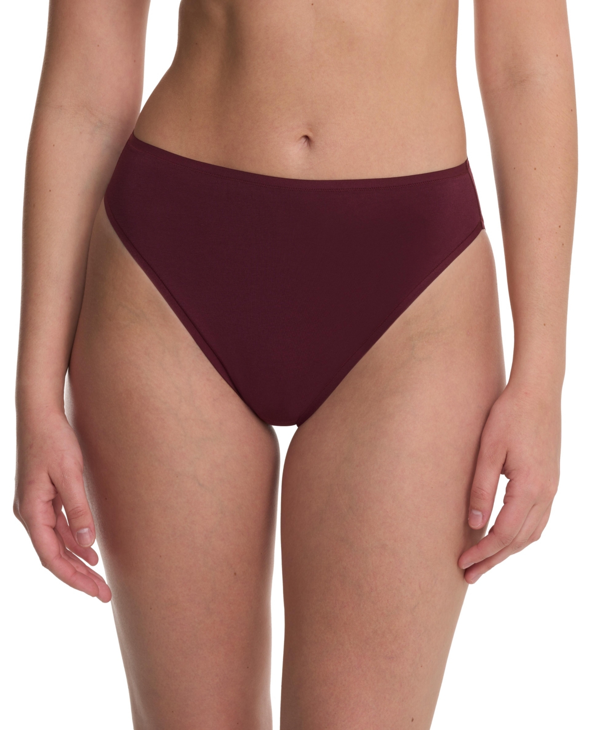 Click here for Natori Womens Bliss Bare Cotton High Cut Brief - R... prices