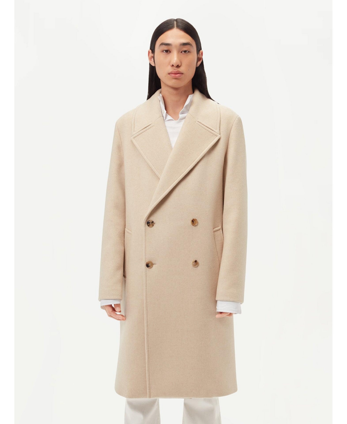 Click here for Gobi Cashmere Double-Breasted Cashmere Coat for Me... prices