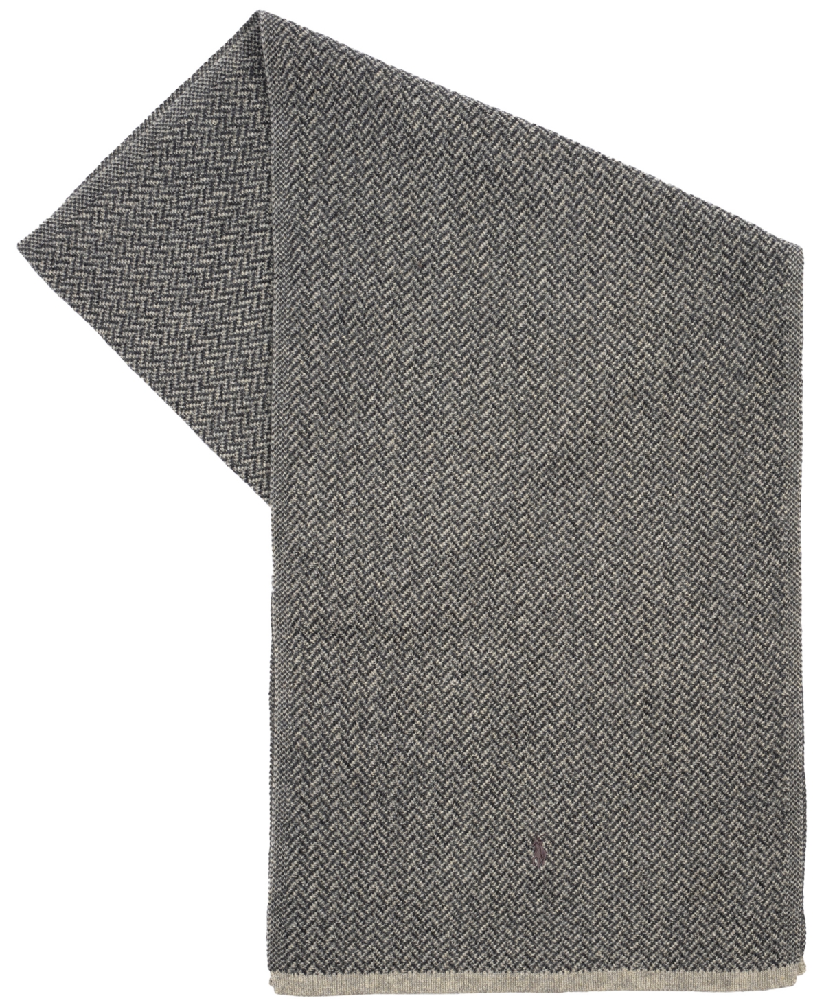 Click here for Polo Ralph Lauren Mens Knit Scarf - Gray prices