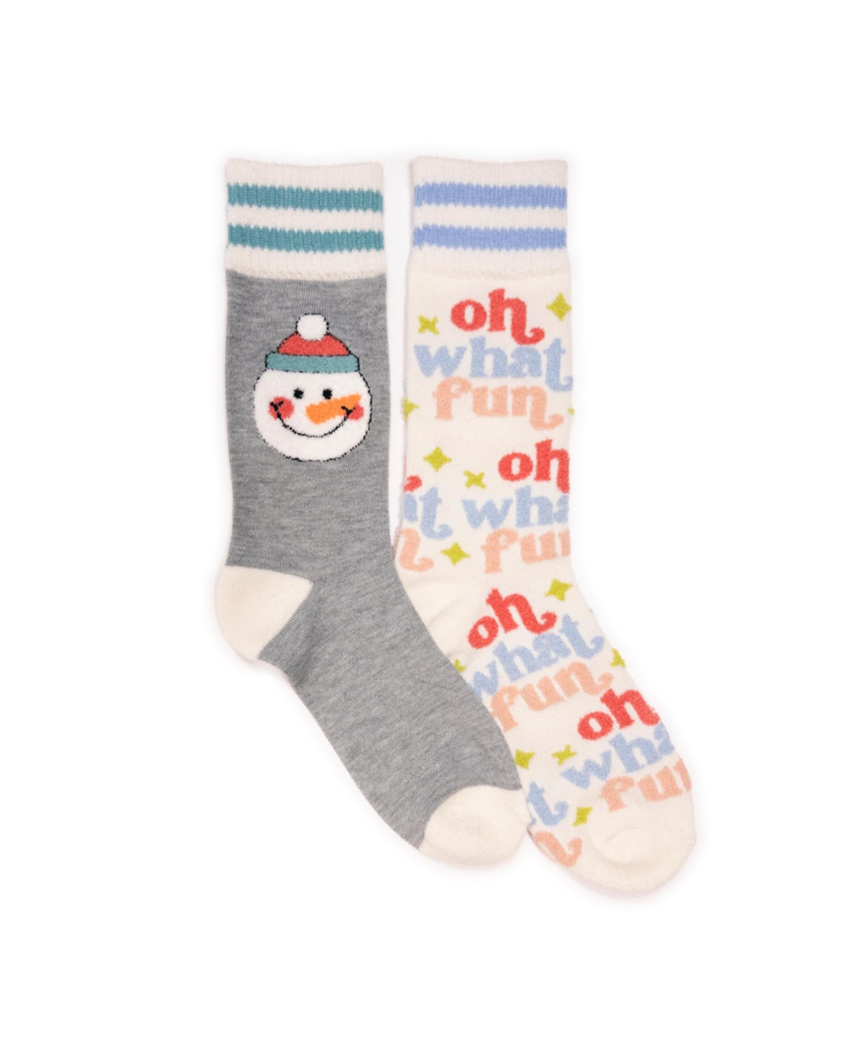 Click here for Muk Luks Womens Novelty Cozy Lounge Socks 2 Pack -... prices