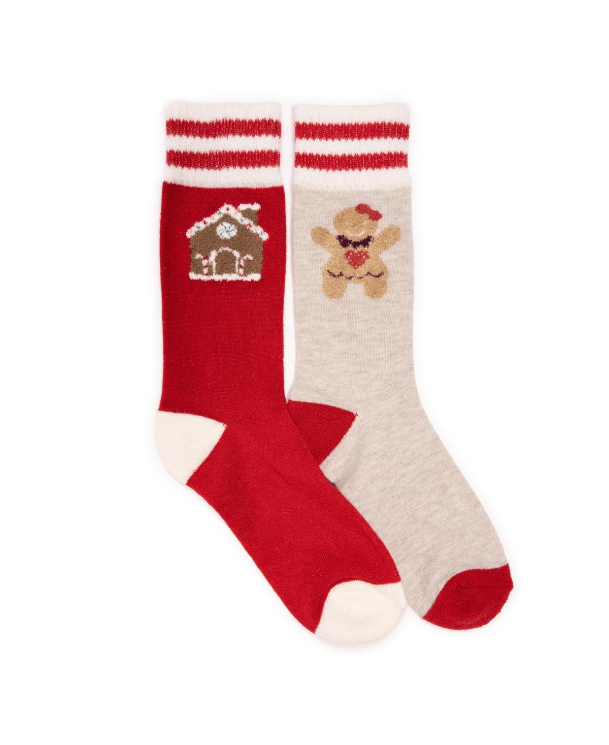 Click here for Muk Luks Womens Novelty Cozy Lounge Socks 2 Pack -... prices