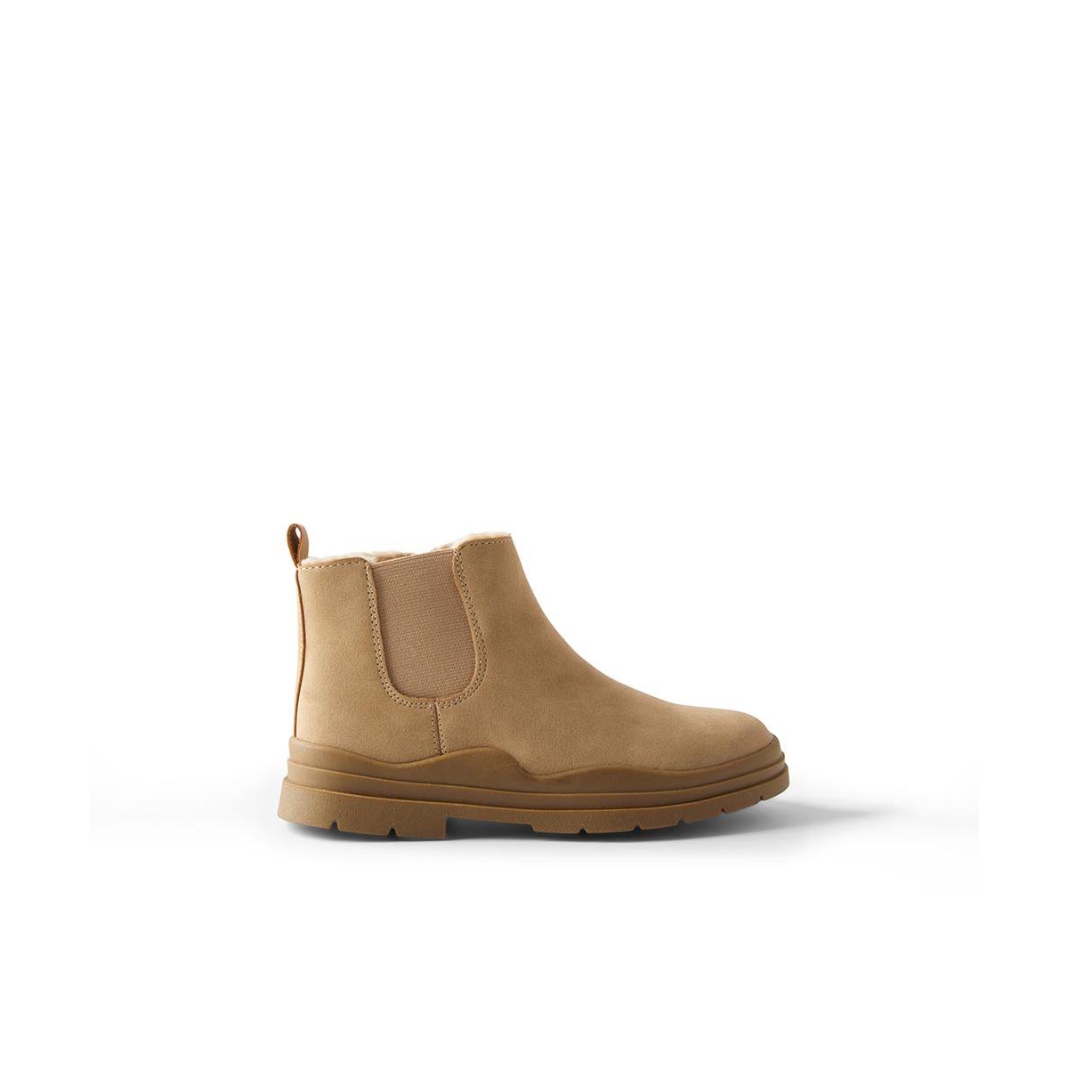 Click here for Cotton On Big Boys Bobbi Lined Gusset Boot - Stone prices