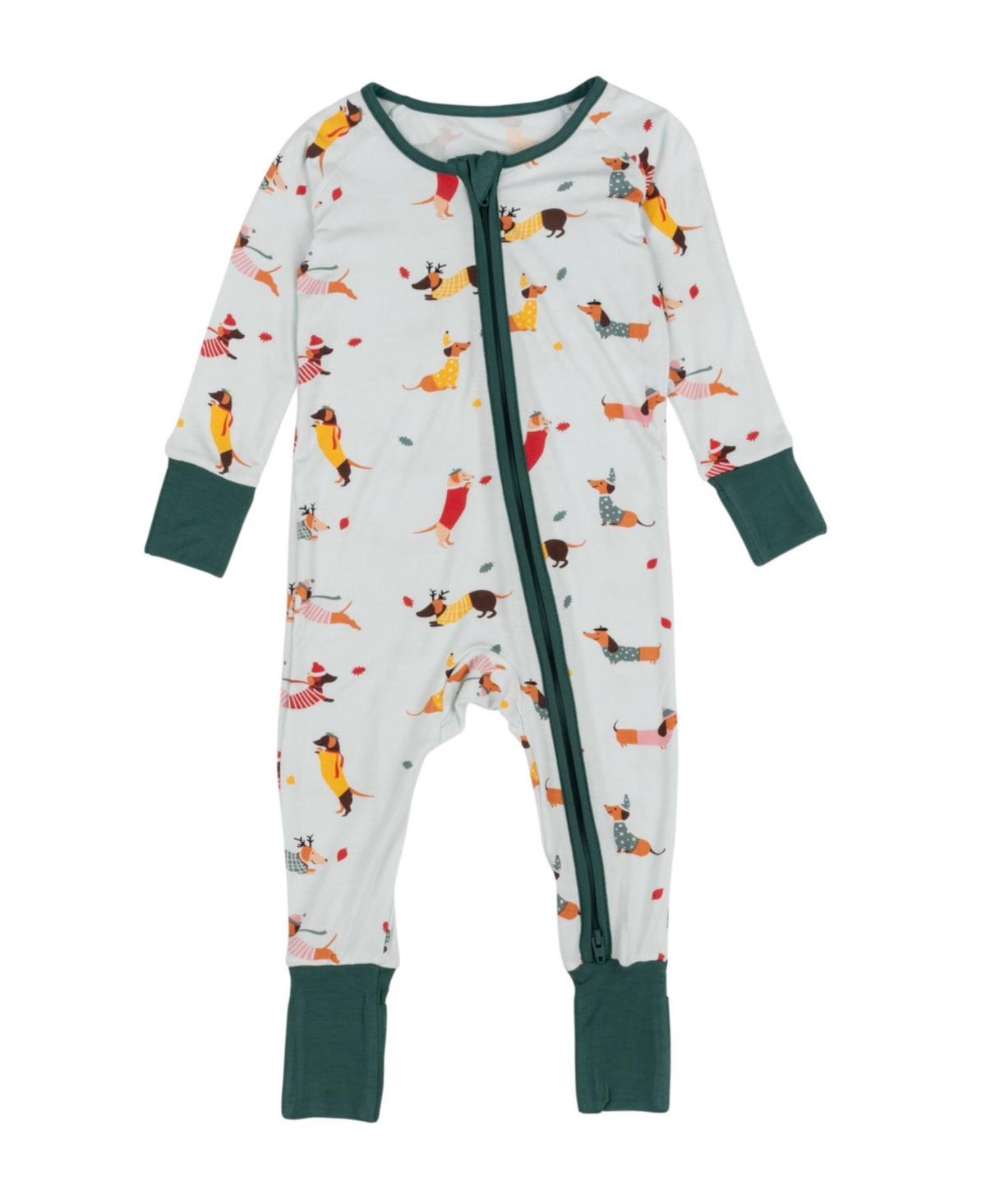 Click here for Leveret Baby Footed Bamboo Pajamas  Dogs Print  Ma... prices