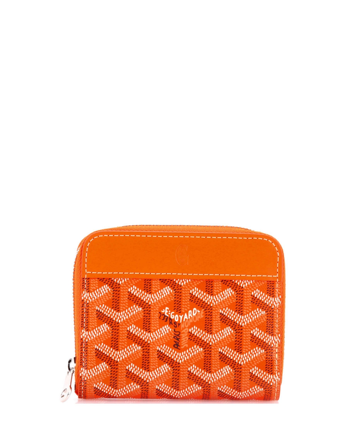 Click here for Pre-Owned Goyard Pm Matignon Zip Wallet Coated Can... prices