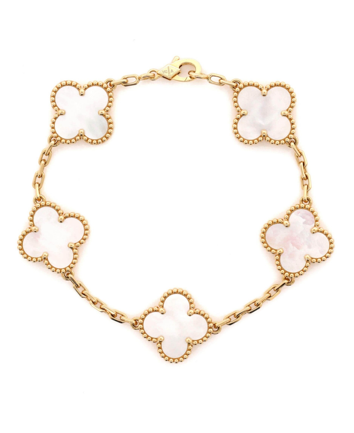 Click here for Pre-Owned Van Cleef & Arpels Vintage Alhambra 5 Mo... prices