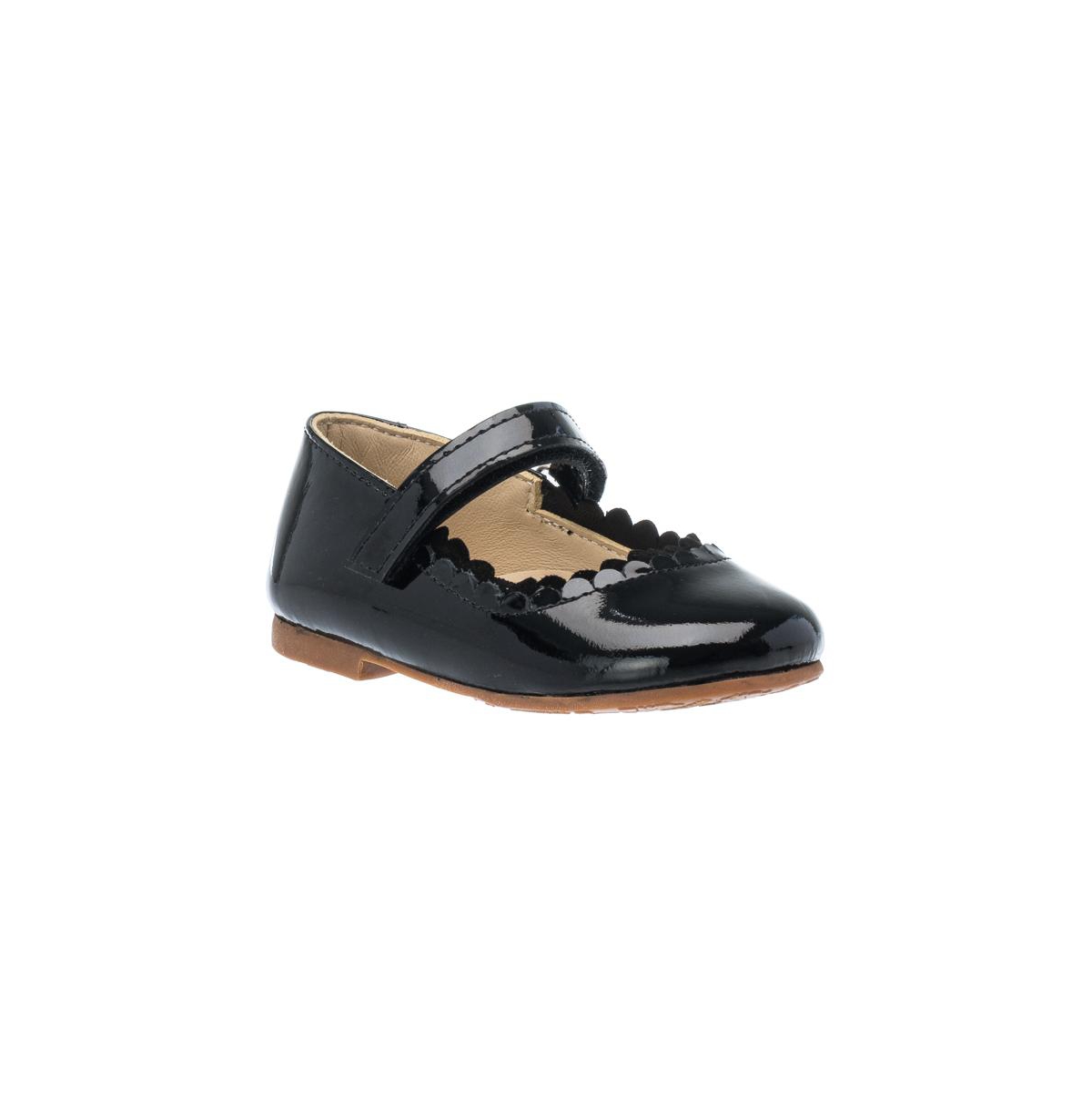 Click here for Elephantito Toddler Girls Toddler Aria Flats - Bla... prices