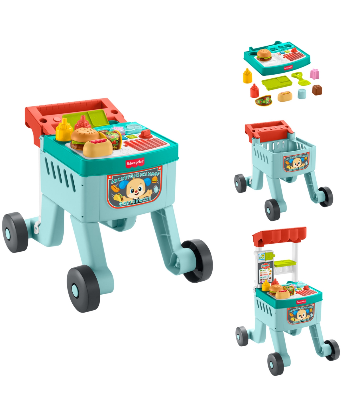 Click here for Fisher Price Laugh and Learn 4-in-1 Snack Cart Wal... prices