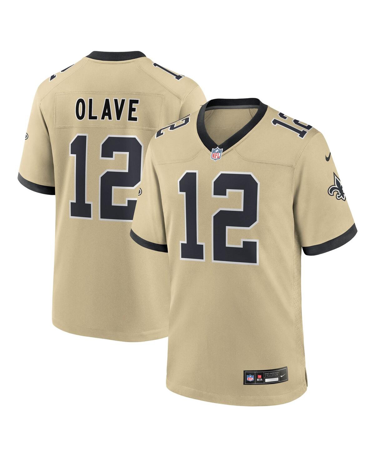 Click here for Nike Big Boys and Girls Chris Olave Gold New Orlea... prices