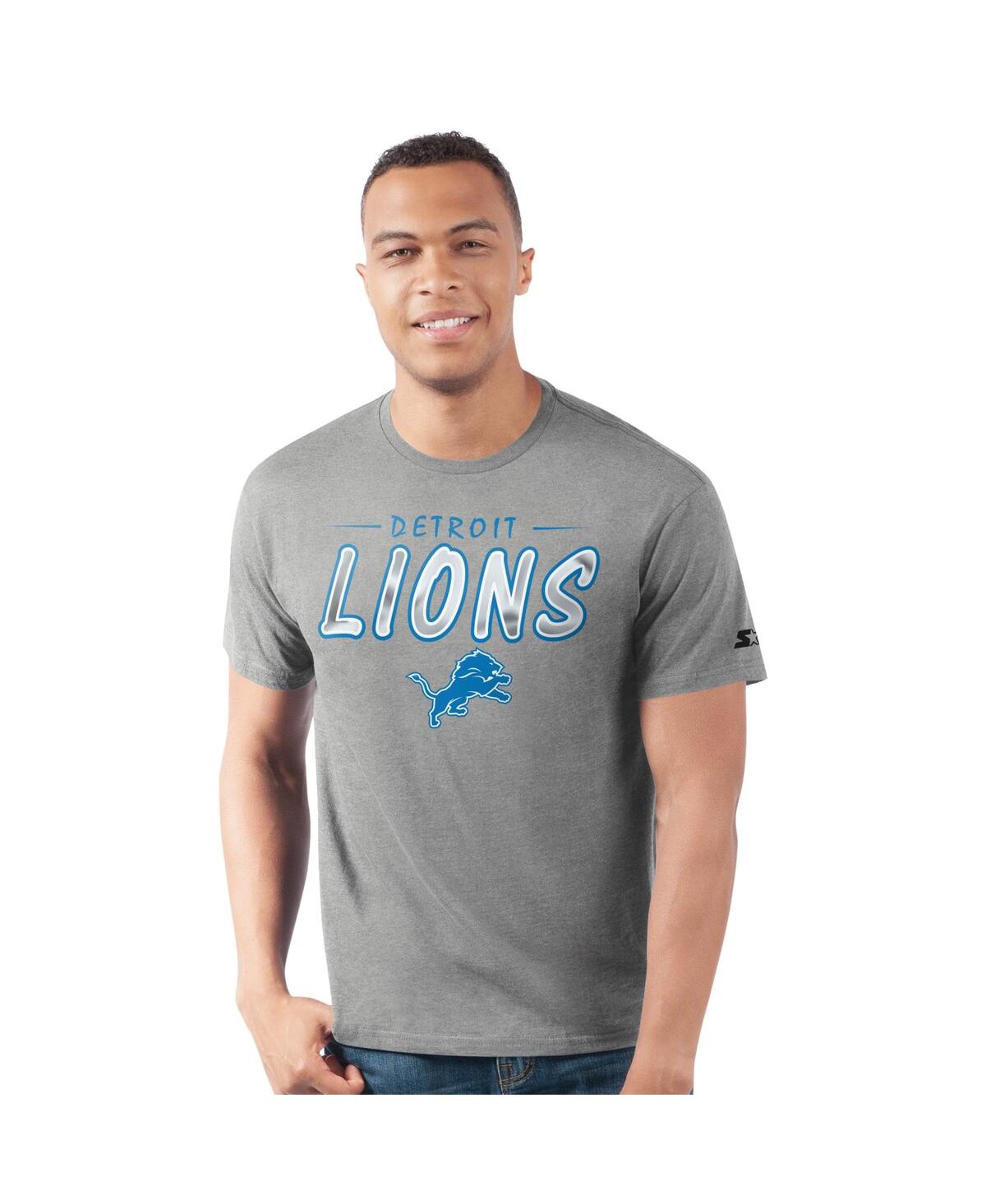 Click here for Starter Mens Heather Gray Detroit Lions Prime Time... prices