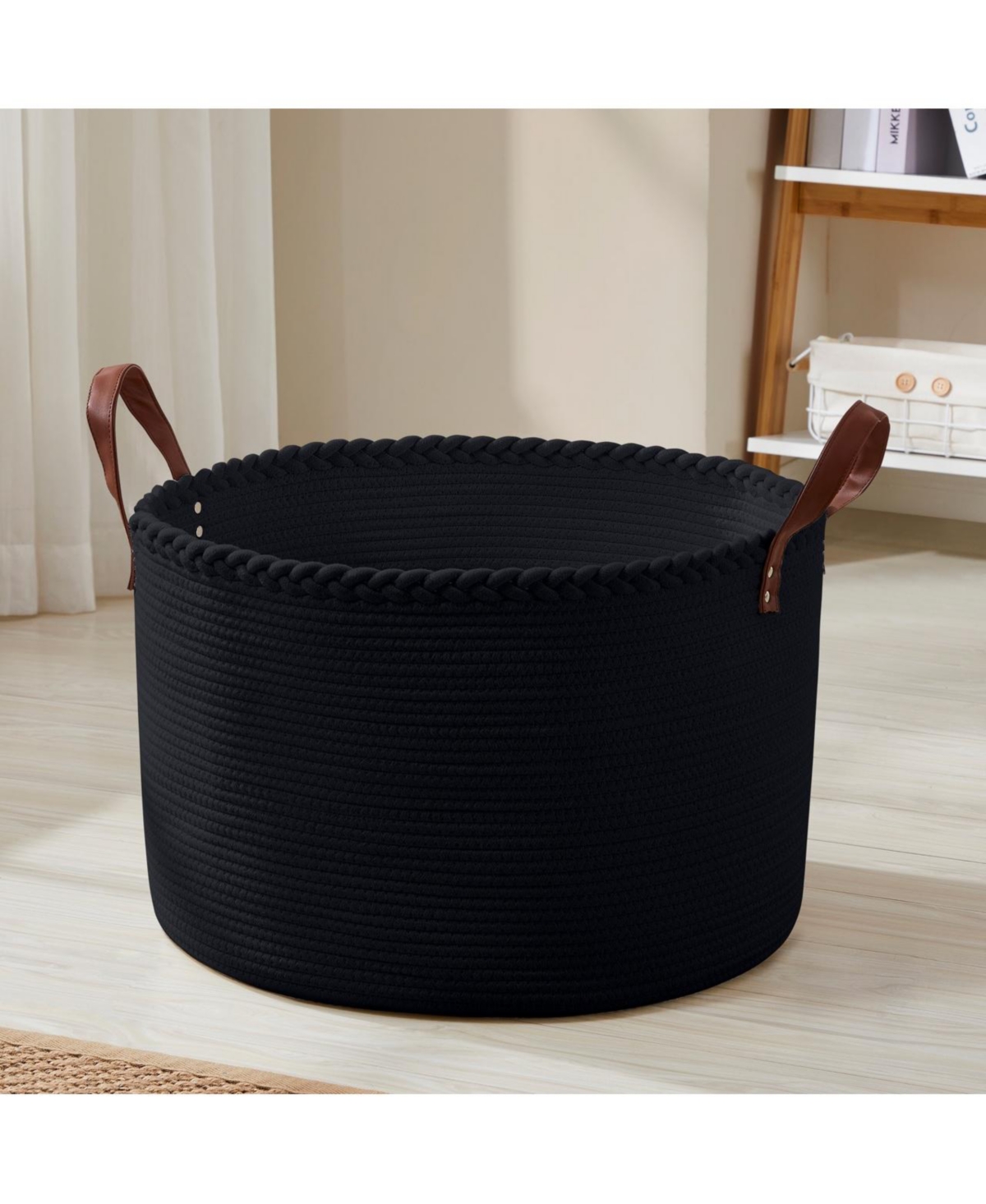 Click here for Ornavo Home 21 Large Round Cotton Rope Storage Bas... prices