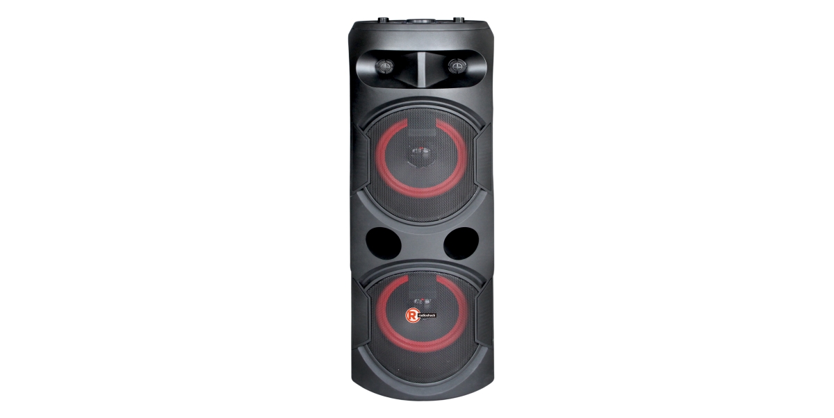 Click here for RadioShack Dual 6.5-inch Tower Pa Party Speaker wi... prices