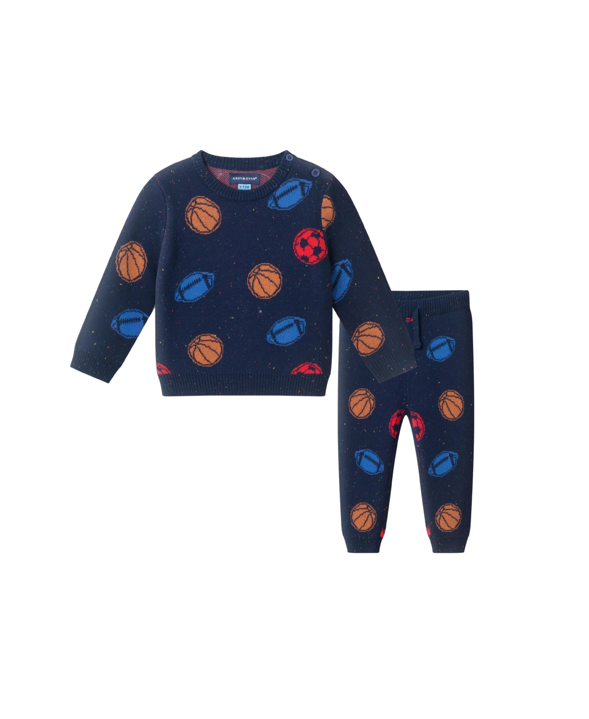 Click here for Andy & Evan Infant Boys Sports Baby Sweater Set -... prices