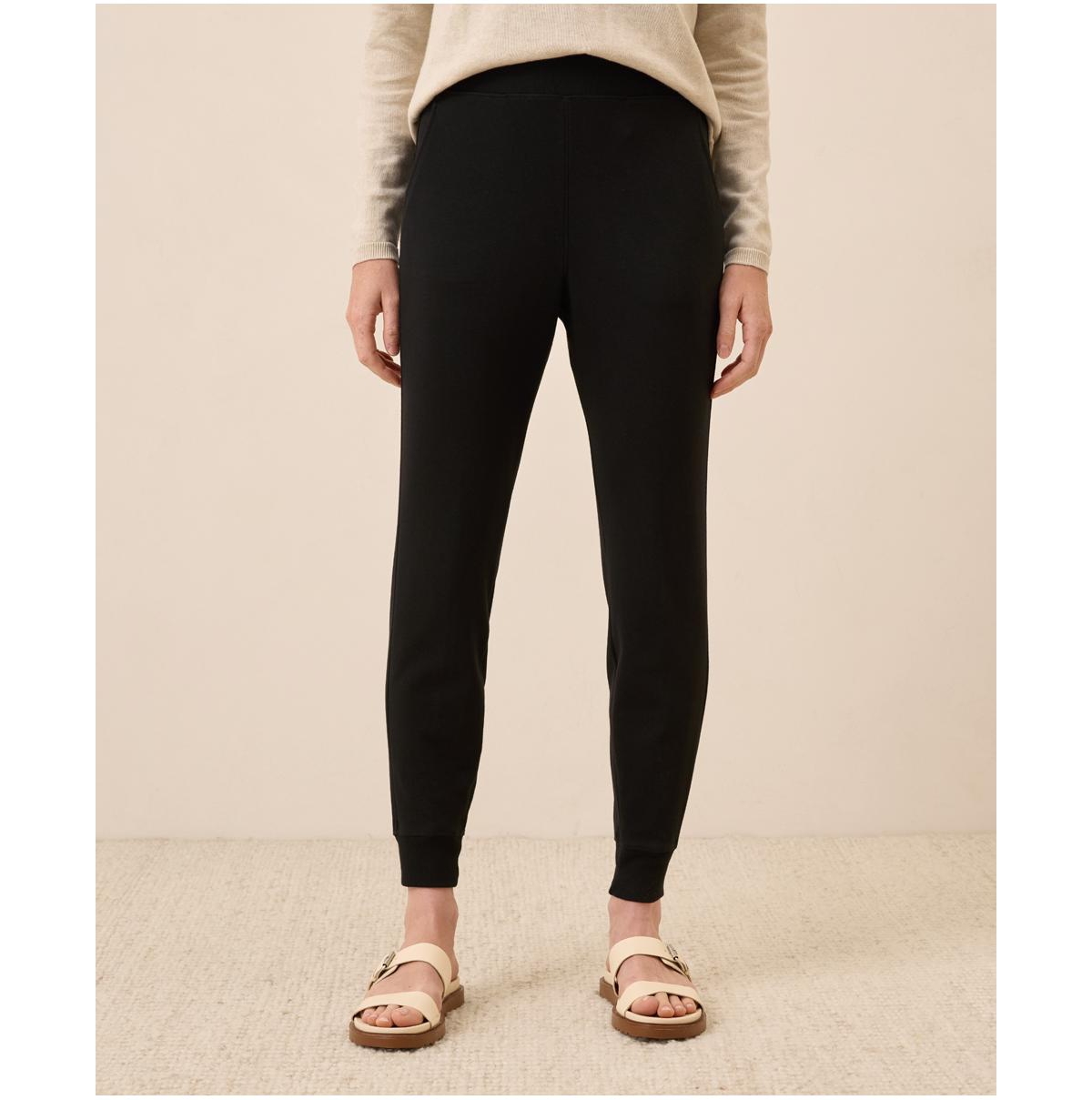 Click here for Pact Womens Airplane Jogger - Black prices