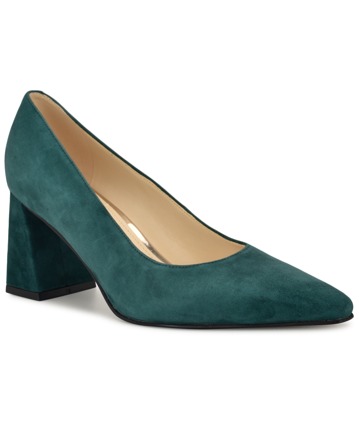 Click here for Nine West Womens Monda Tapered Block Heel Dress Pu... prices