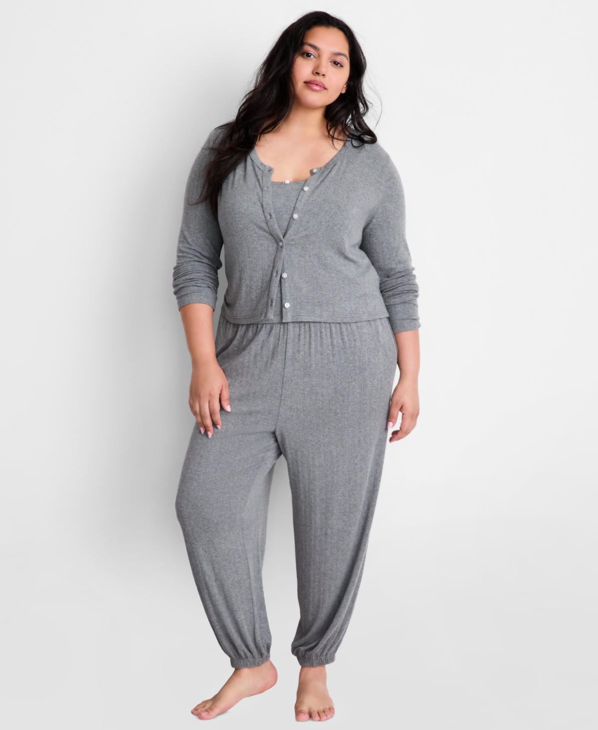 Click here for State of Day Womens 3-Piece Long-Sleeve Cardigan... prices