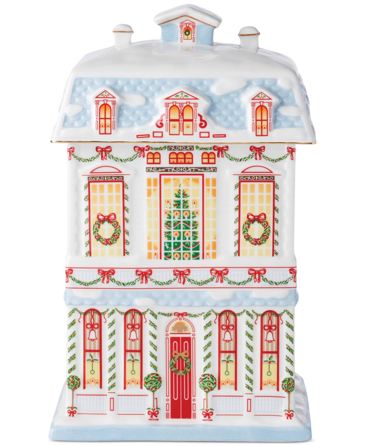 Click here for Lenox Village Christmas Cookie Jar - Ivory prices