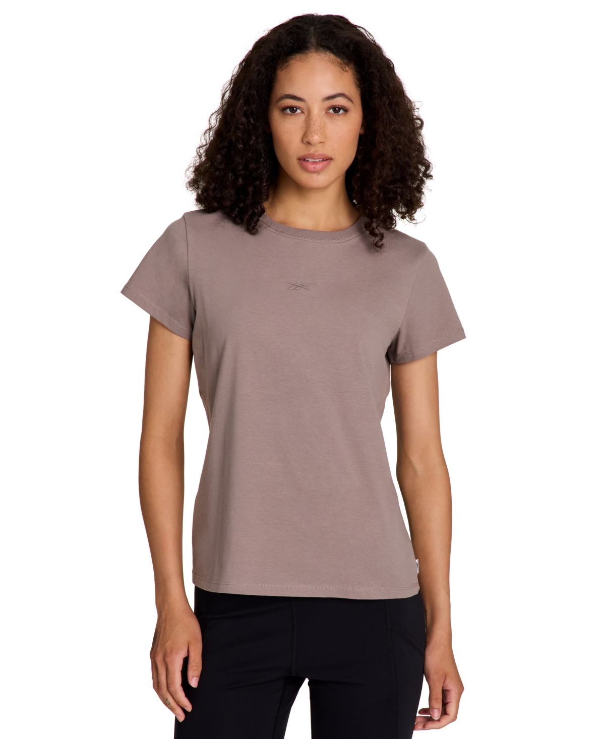 Click here for Reebok Womens Crewneck T-Shirt - Gritty Grey prices