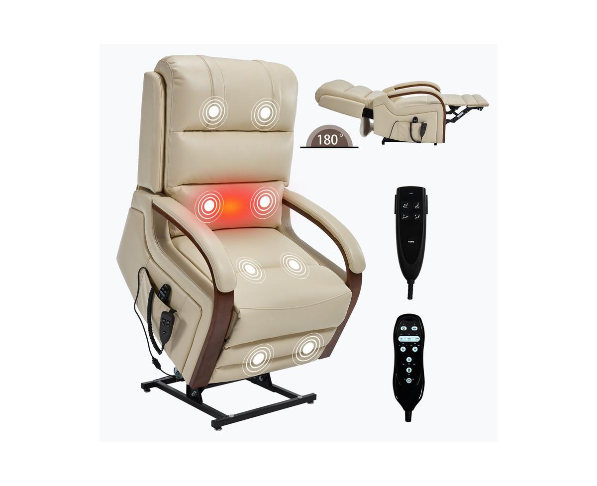 Click here for Casainc Power Leatheraire Lift Recliner Chair Dual... prices
