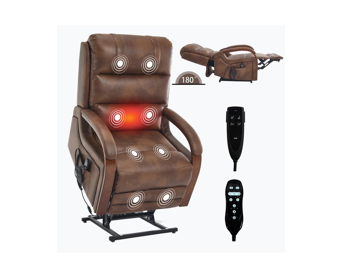 Click here for Casainc Power Leatheraire Lift Recliner Chair Dual... prices