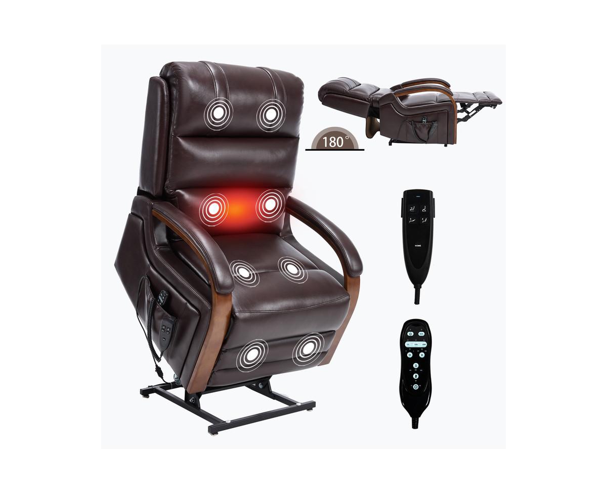 Click here for Casainc Power Leatheraire Lift Recliner Chair Dual... prices