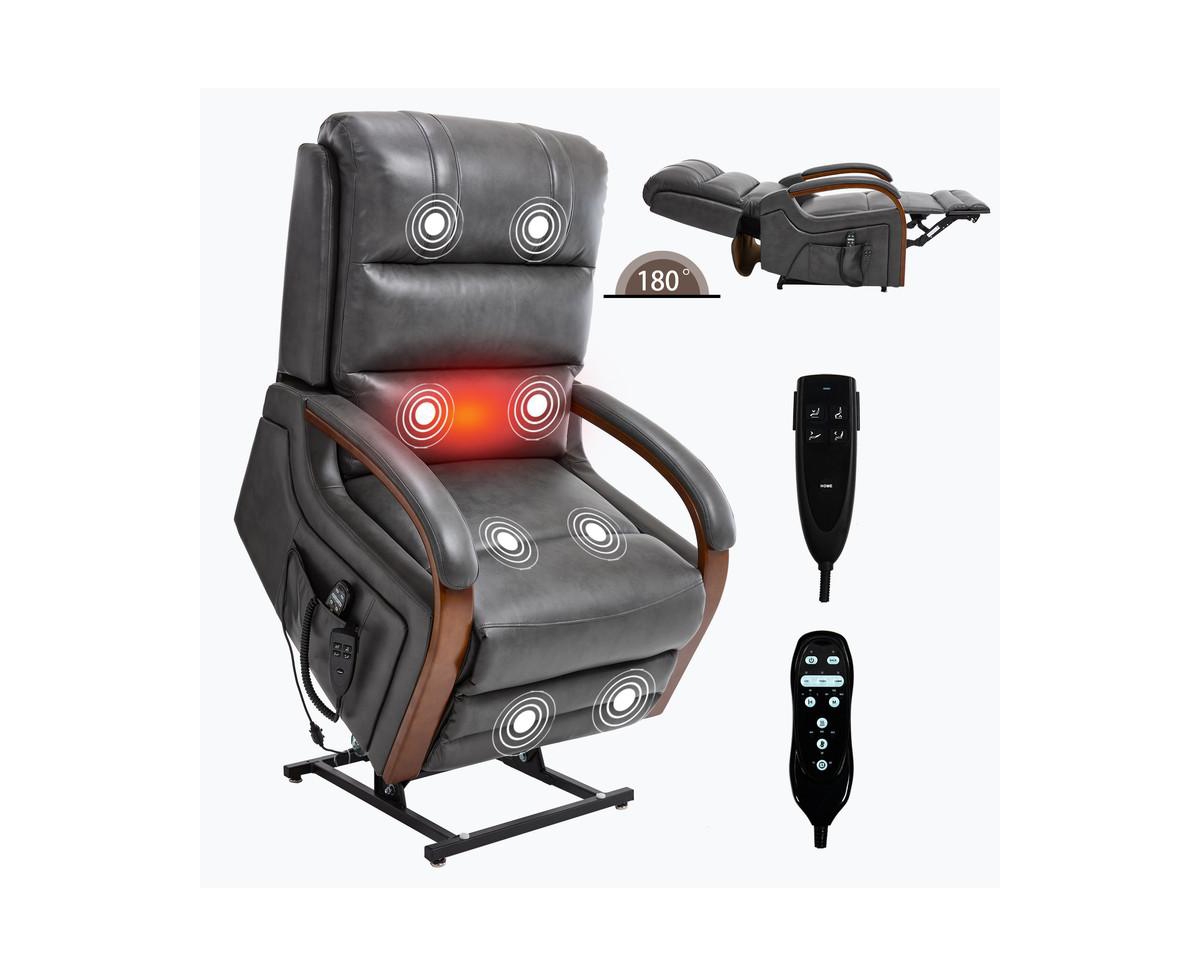 Click here for Casainc Power Leatheraire Lift Recliner Chair Dual... prices