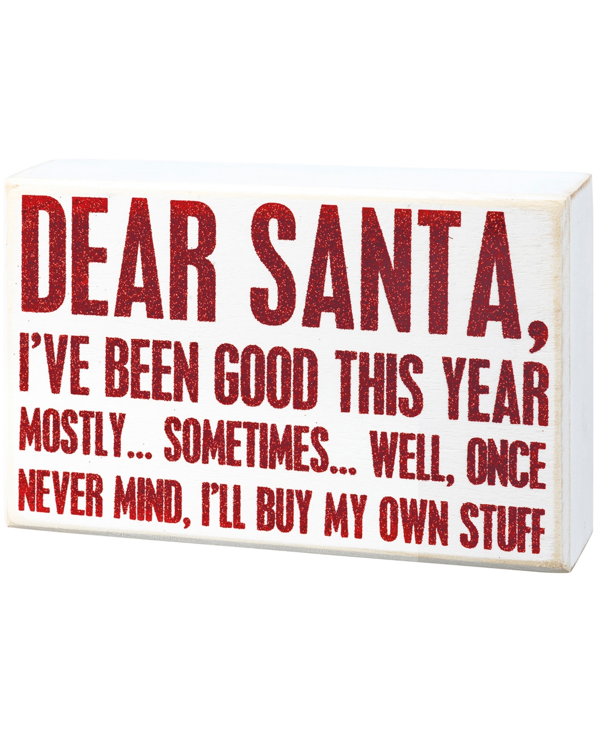 Click here for Primitives by Kathy Santa Never Mind Ill Buy My Ow... prices