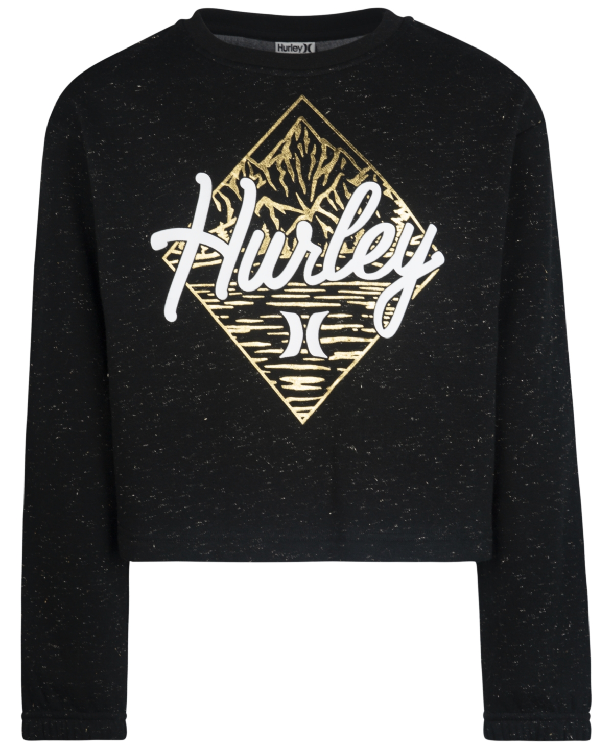 Click here for Hurley Girls 7-16 Lurex Fleece Crewneck Sweatshirt... prices