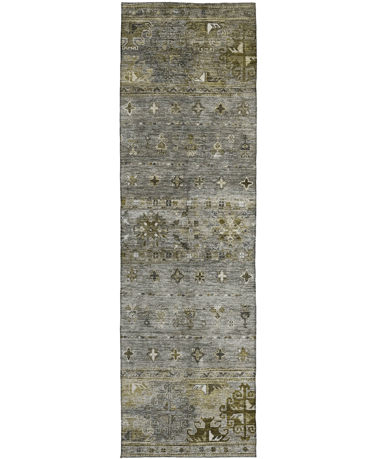 Click here for Dalyn Karaj KJ5 23x76 Runner Area Rug - Charcoal prices