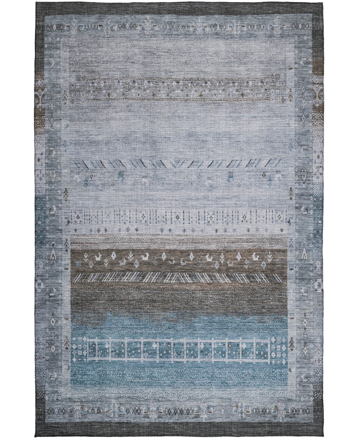 Click here for Dalyn Karaj KJ7 9x12 Area Rug - Blue prices
