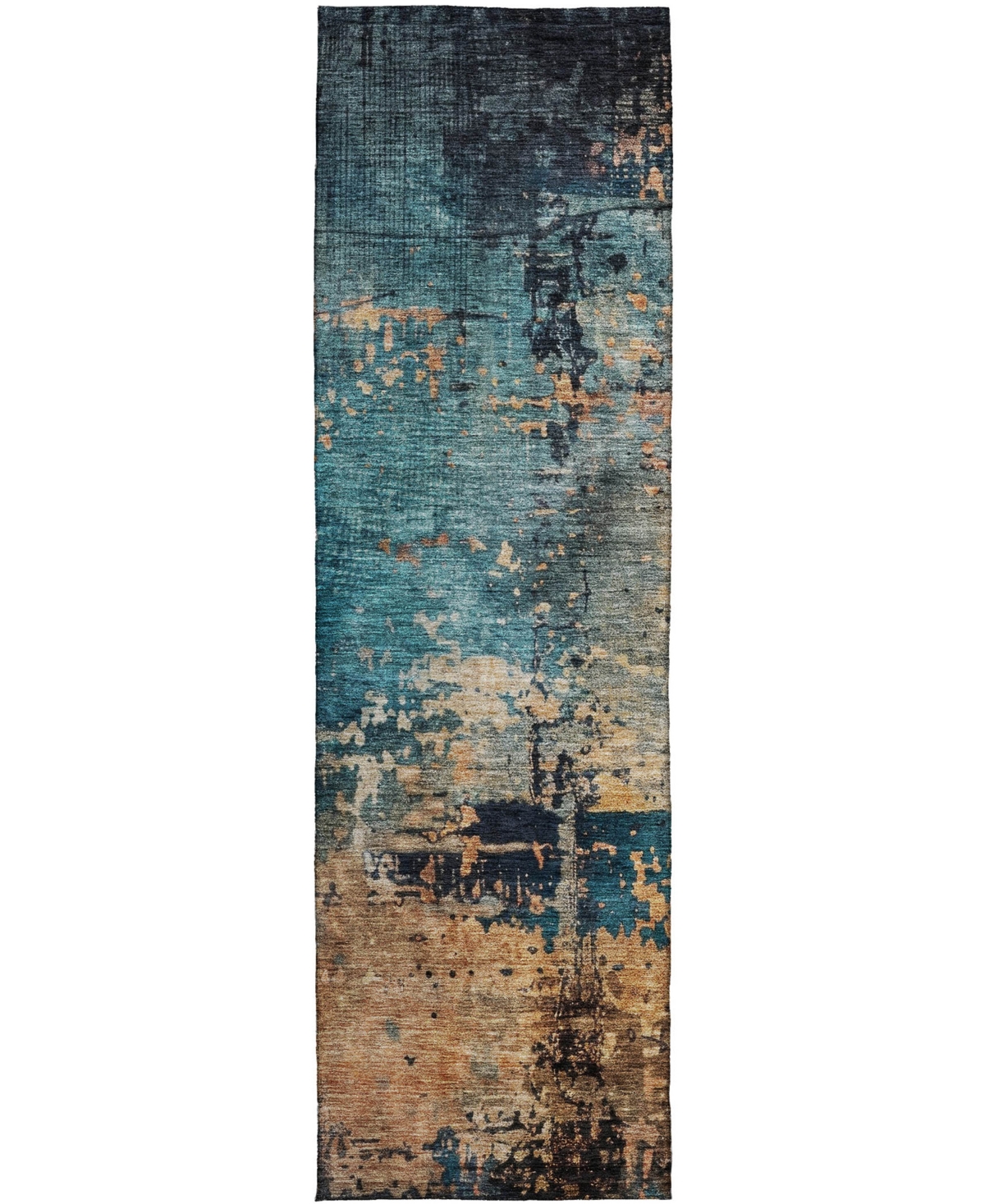 Click here for Dalyn Nouveau NV14 23x76 Runner Area Rug - Aqua  B... prices