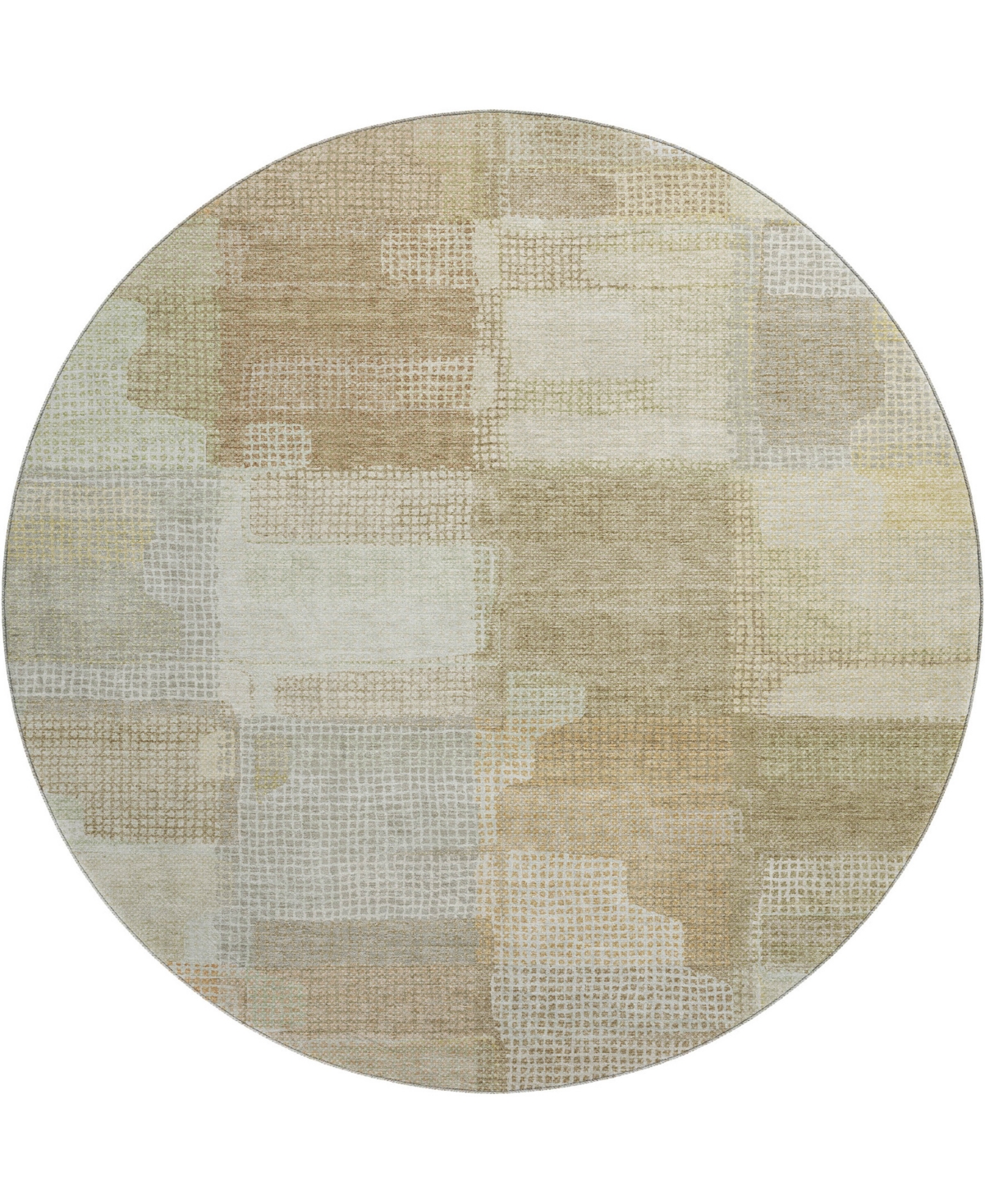 Click here for Dalyn Ravenna RN10 8x8 Round Area Rug - Beige prices