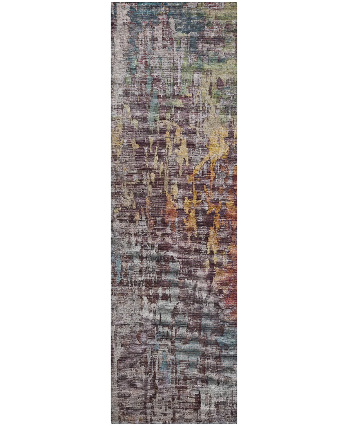 Click here for Dalyn Kochi KC8 23x76 Runner Area Rug - Plum prices