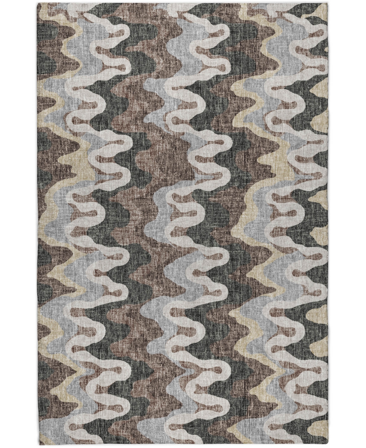 Click here for Dalyn Lorenzo LN6 5x76 Area Rug - Charcoal prices