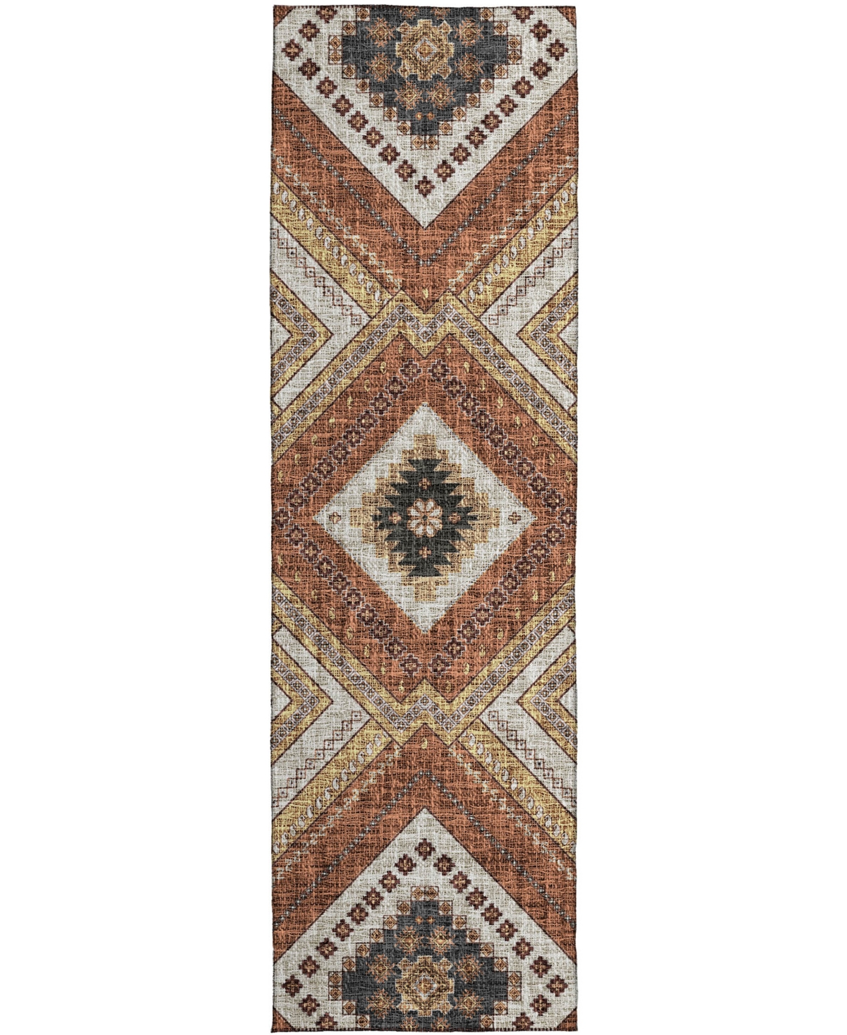 Click here for Dalyn Portico PO5 23x76 Runner Area Rug - Copper prices