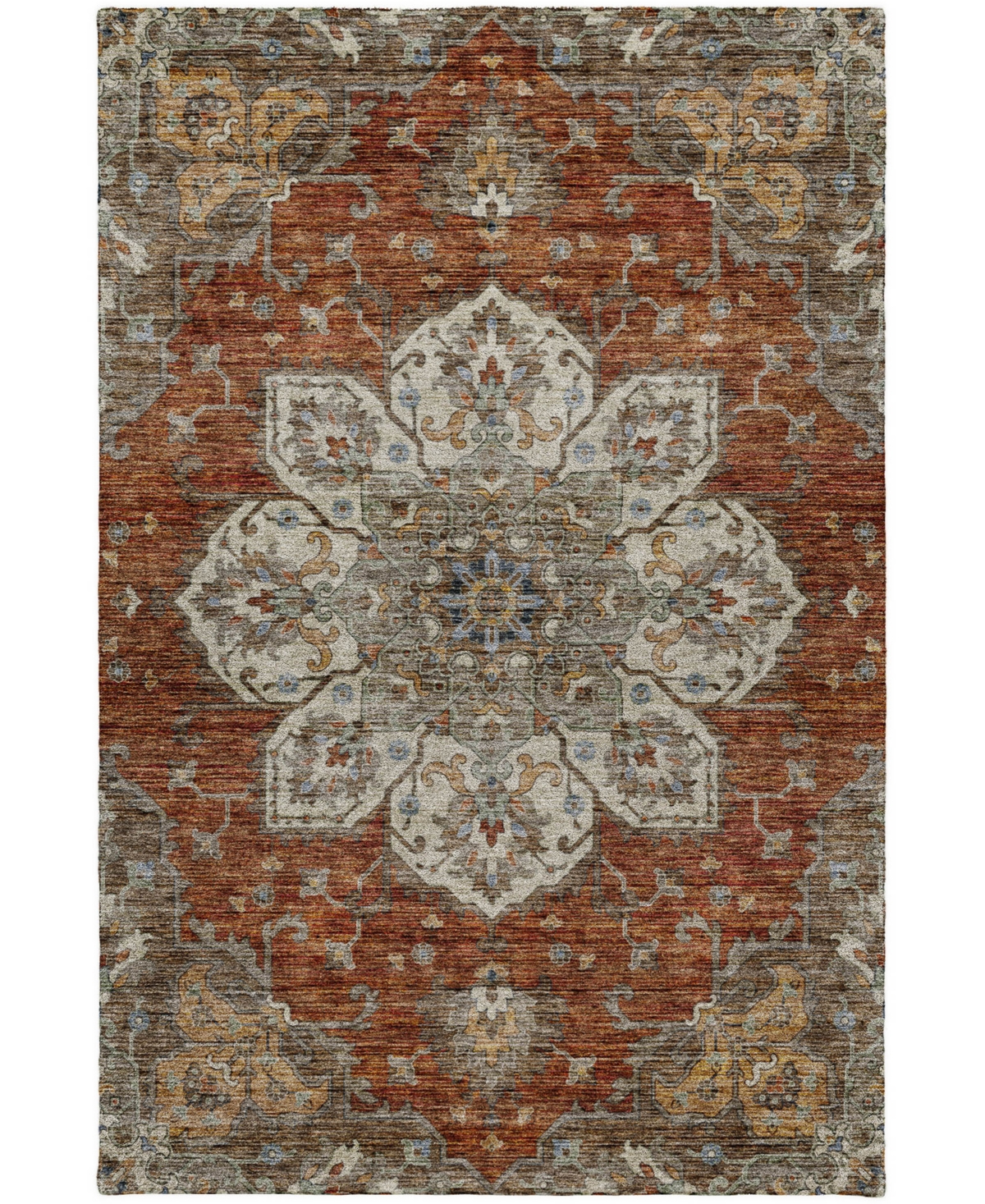 Click here for Dalyn Silk Road SR6 10x14 Area Rug - Clay prices
