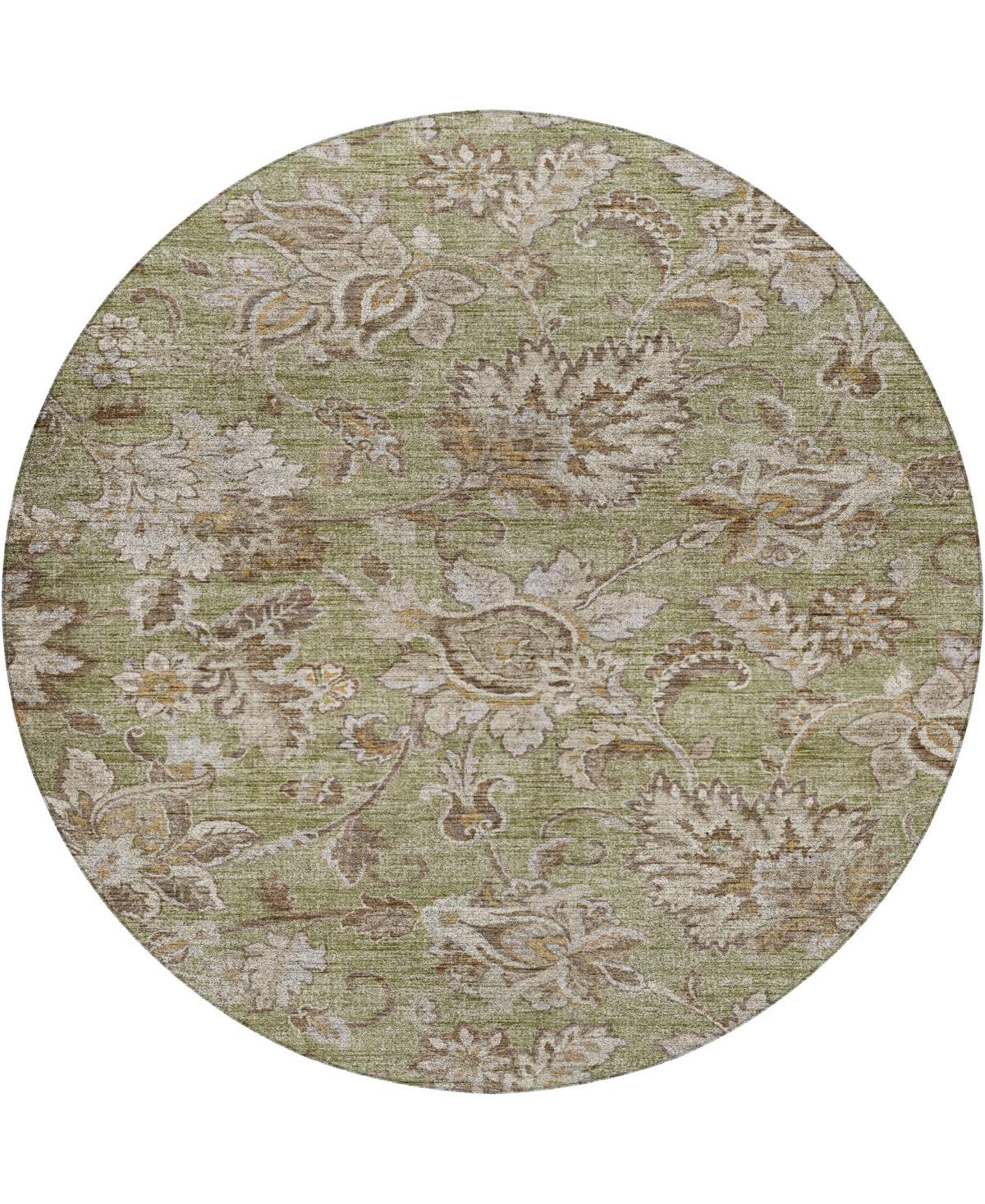 Click here for Dalyn Silk Road SR2 8x8 Round Area Rug - Moss prices