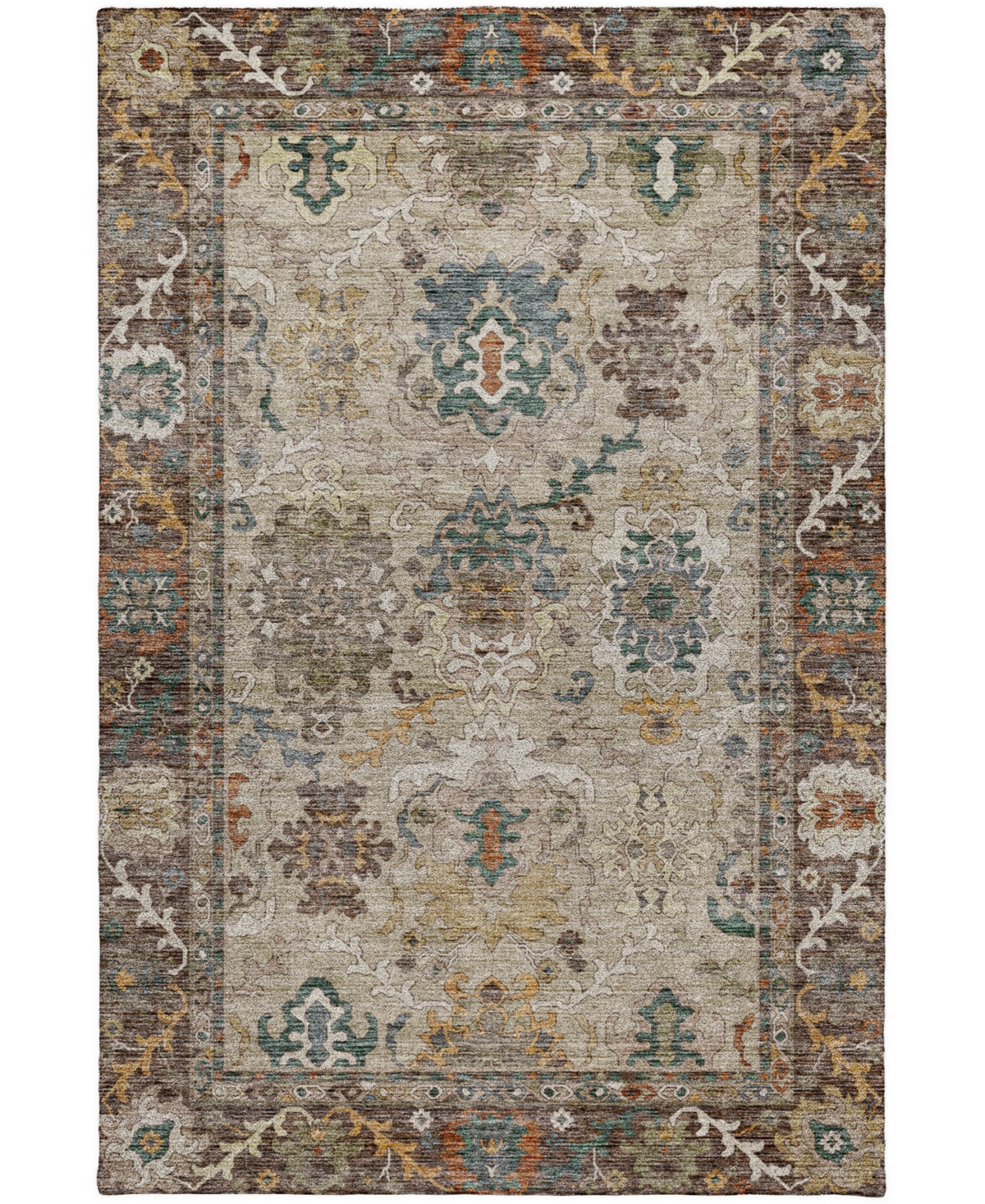 Click here for Dalyn Silk Road SR5 66x96 Area Rug - Chocolate prices