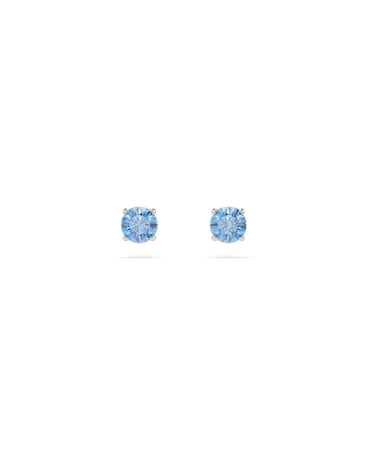 Click here for Swarovski Stilla Attract Rhodium Plated Stud Earri... prices