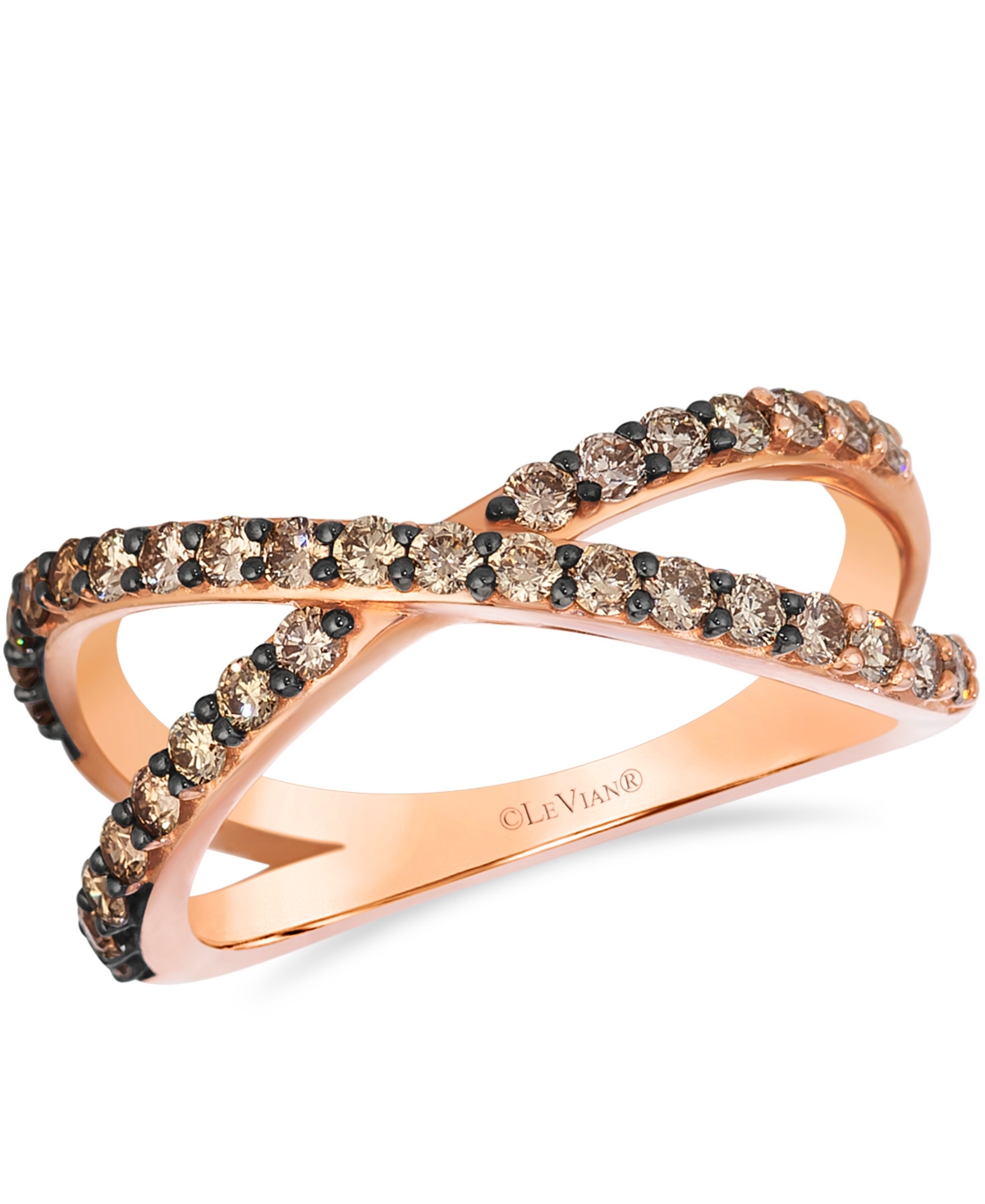 Click here for Le Vian Chocolate Diamond Ring (0.77 ct. t.w.) in... prices