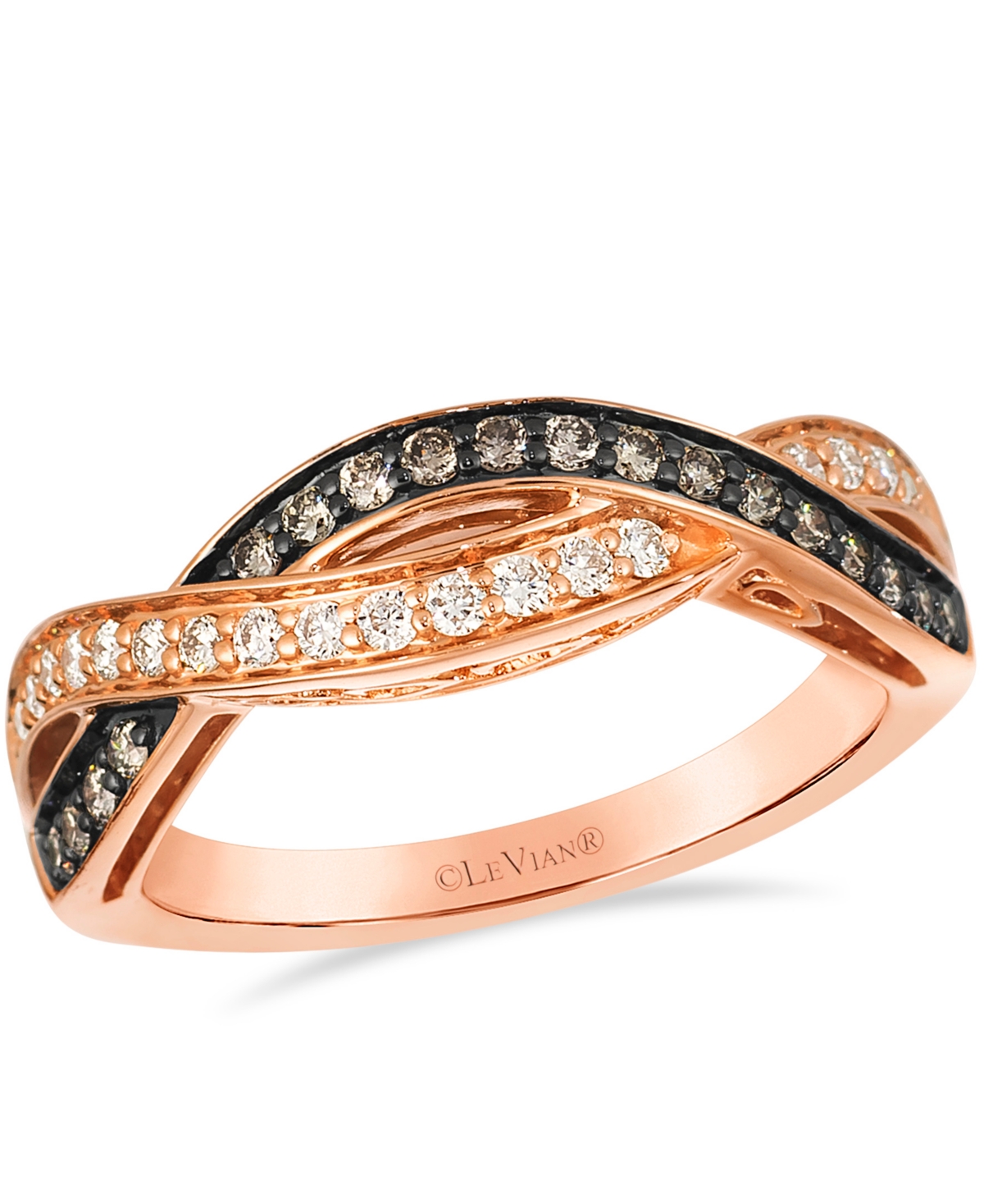 Click here for Le Vian Vanilla Diamond and Chocolate Diamond Ring... prices