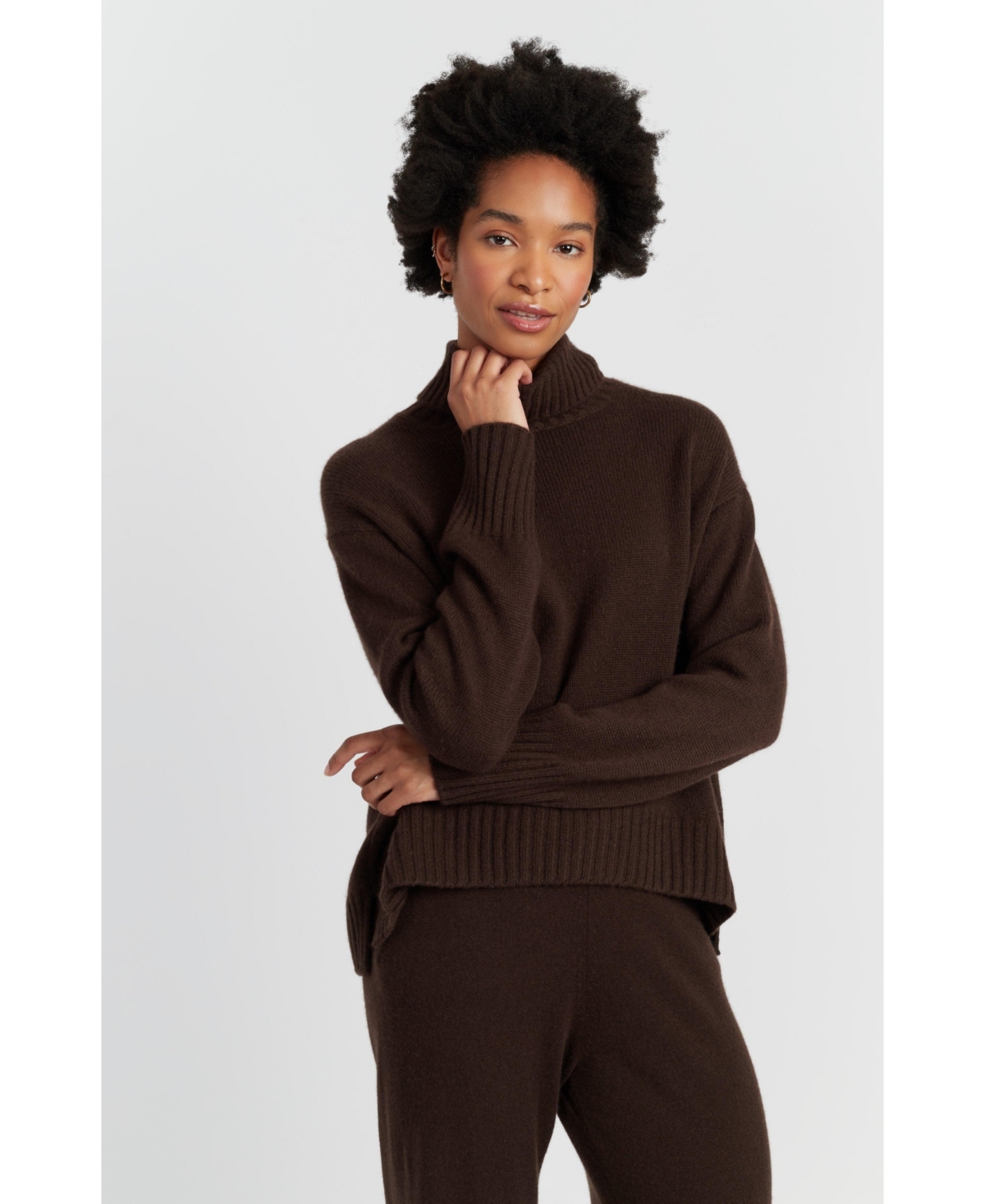 Click here for Chinti & Parker Womens Pure Cashmere Relaxed Rolln... prices