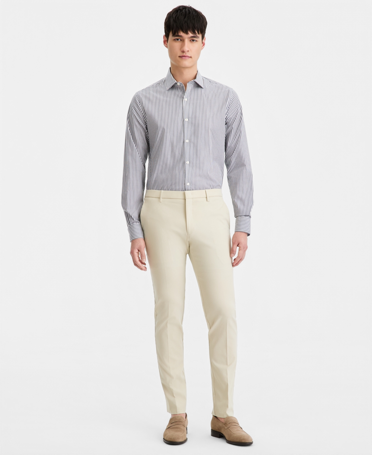 Click here for Tommy Hilfiger Mens Modern-Fit Th Flex Stretch Sol... prices