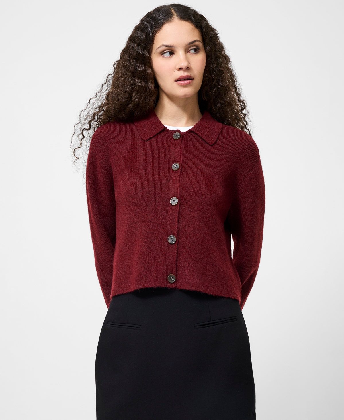 Click here for French Connection Womens Knit Long Sleeve Cardigan... prices