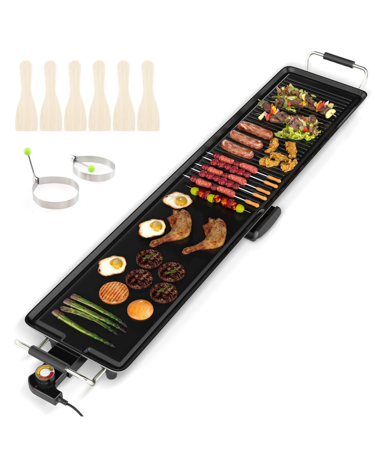 Click here for Extra Large Electric Teppanyaki Grill with 2 Cooki... prices