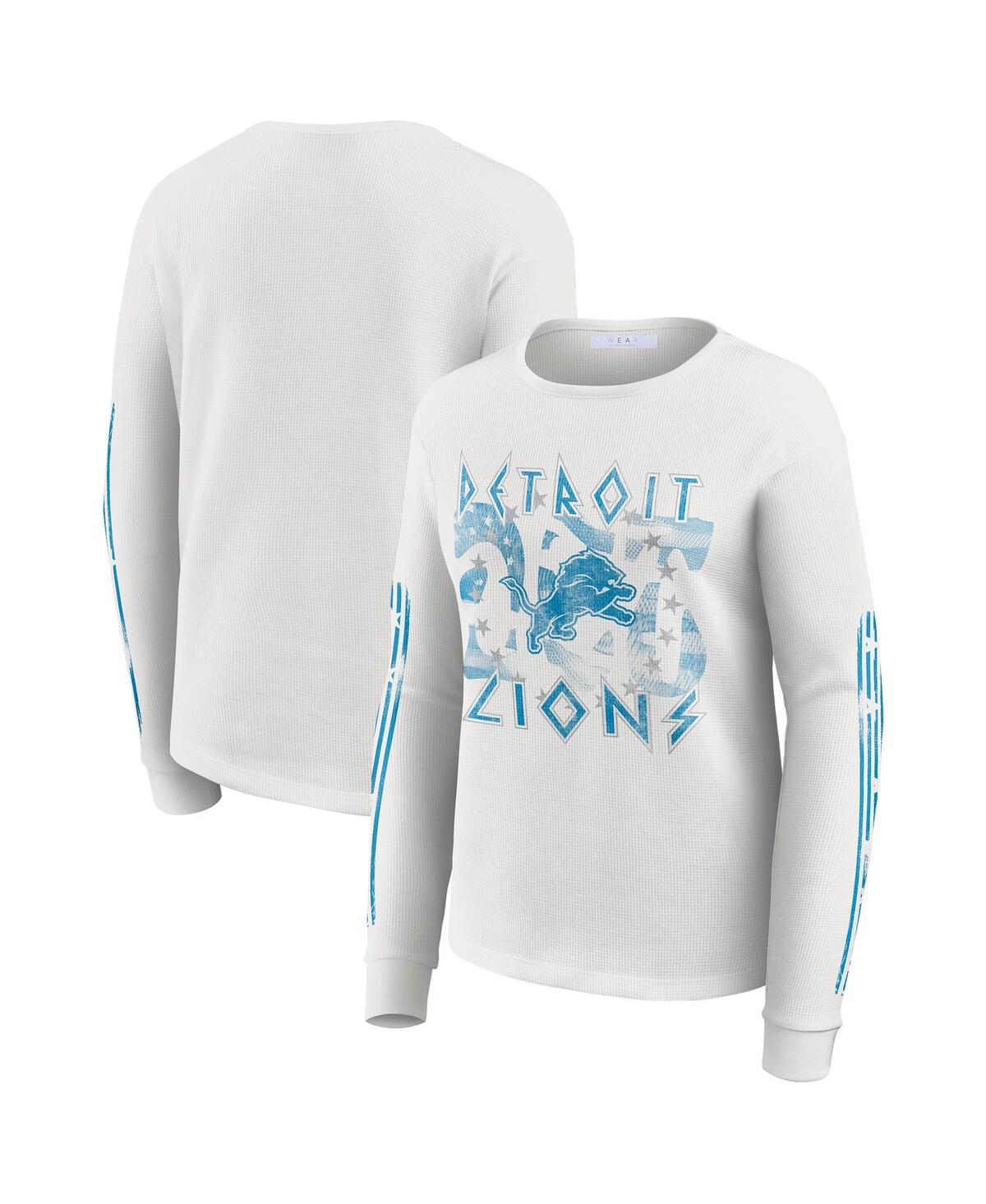 Click here for Wear by Erin Andrews Womens White Detroit Lions Gr... prices