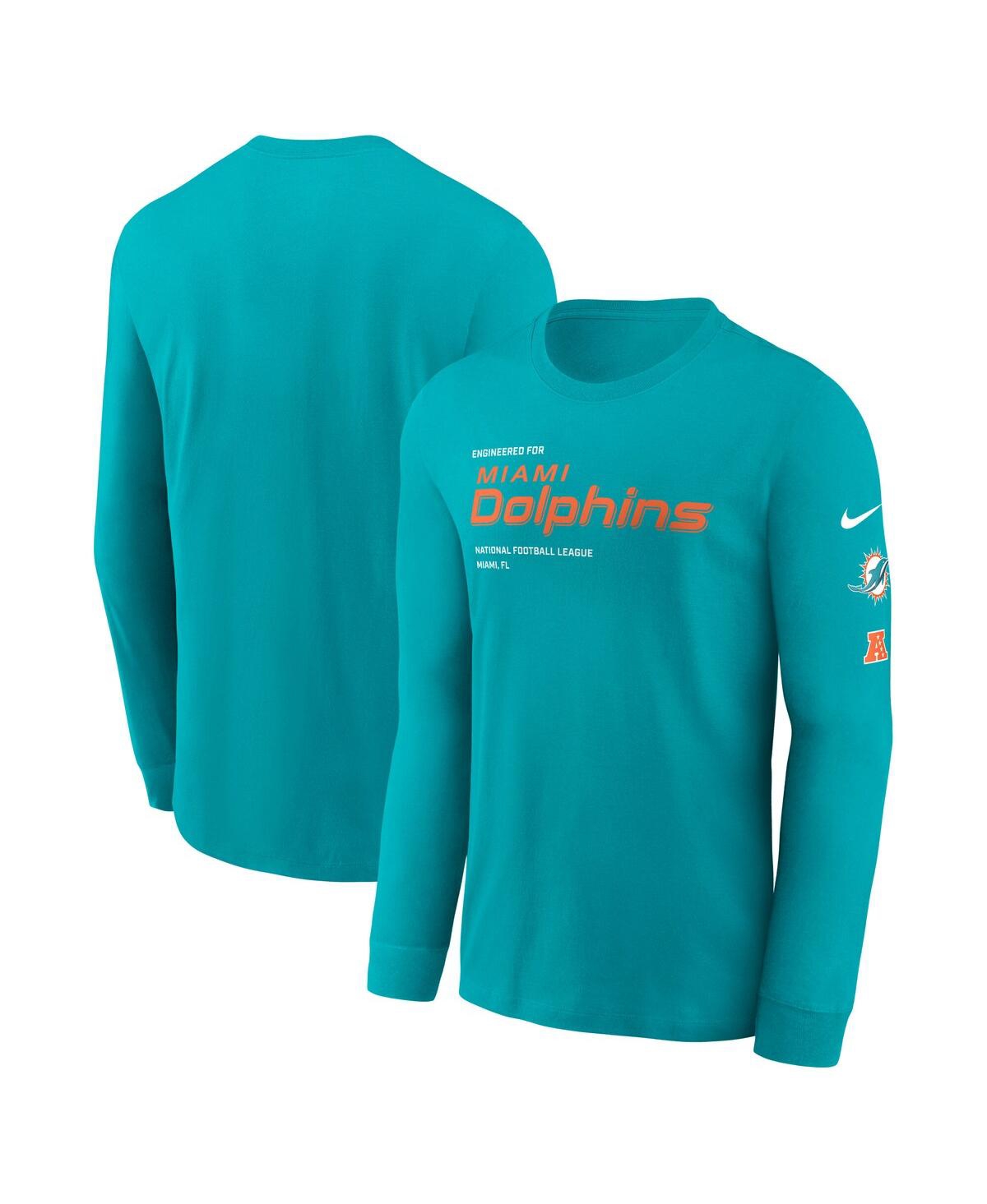 Click here for Nike Mens Aqua Miami Dolphins Play to Win Essentia... prices
