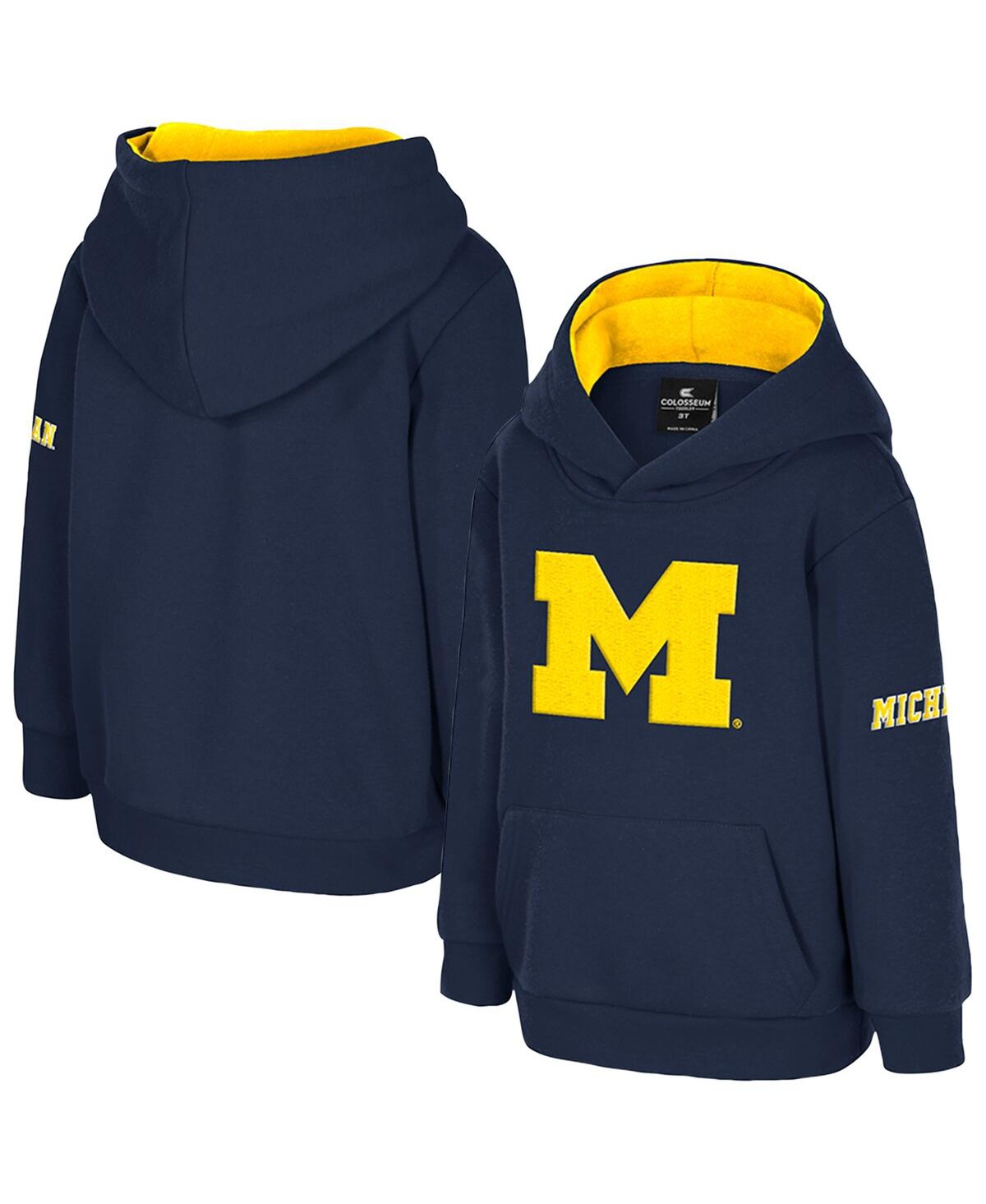 Click here for Colosseum Toddler Navy Michigan Wolverines Big Log... prices
