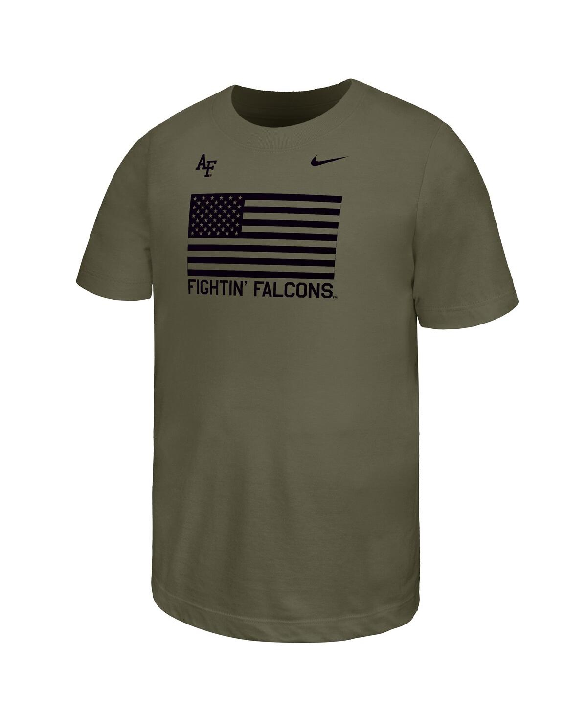 Click here for Nike Big Boys and Girls Olive Air Force Falcons Ap... prices
